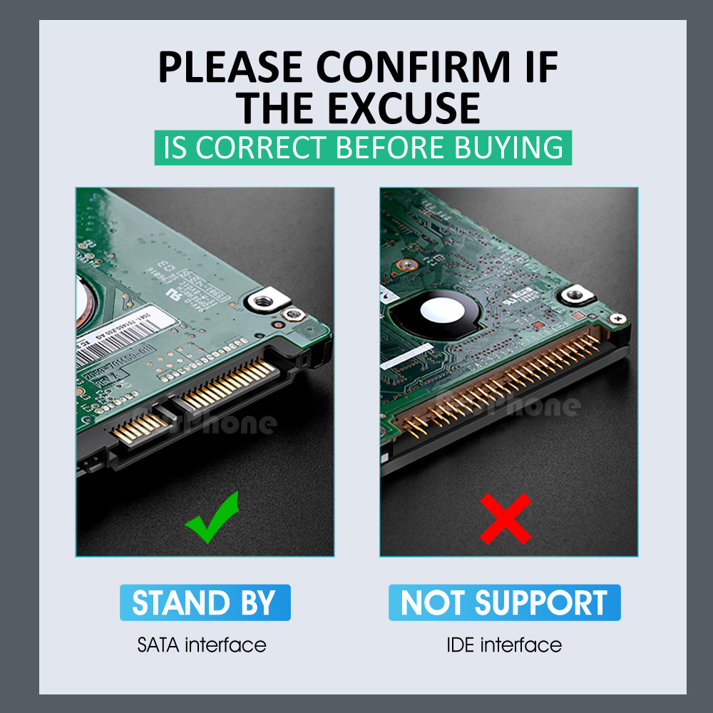 New 5Gbps USB 3.0 Portable External Hard Drive Case Ultra Box Slim SATA ...