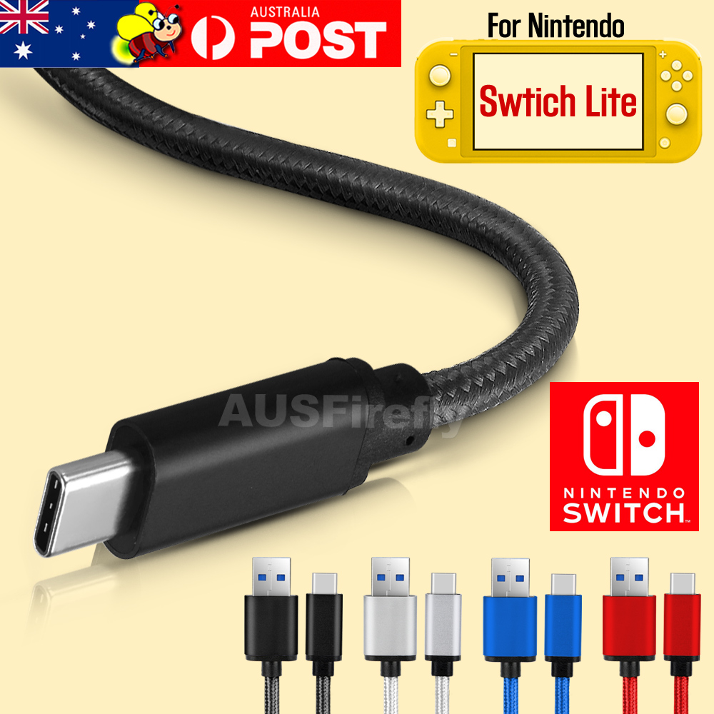 New USB Charger Charging Power Cable Cord for Nintendo Switch Lite 2019 ...
